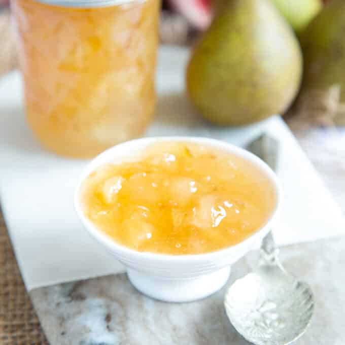 Pear Jam Recipe – 3 Ingredients, No Pectin - Helen's Fuss Free Flavours