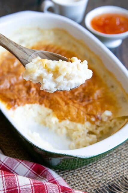 Traditional Baked Rice Pudding Recipe - Helen's Fuss Free Flavours