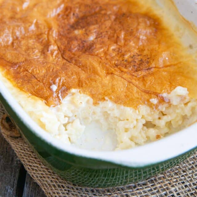 Traditional Baked Rice Pudding Recipe - Helen's Fuss Free Flavours
