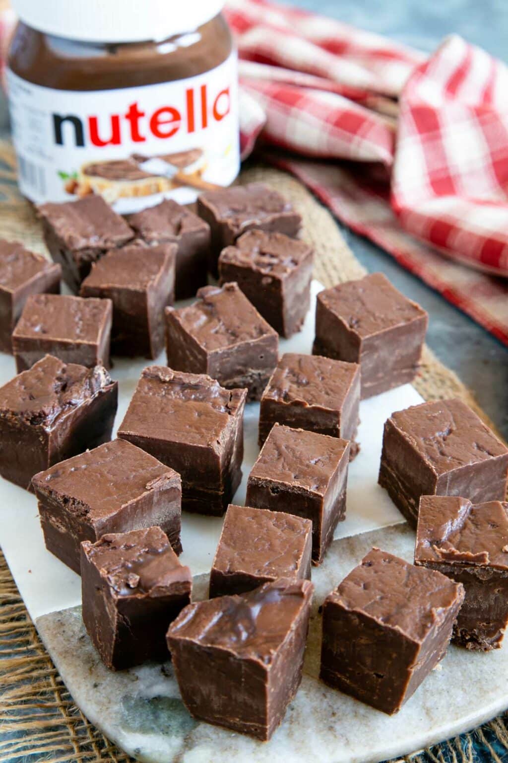 Easy Nutella Fudge Recipe - Helen's Fuss Free Flavours