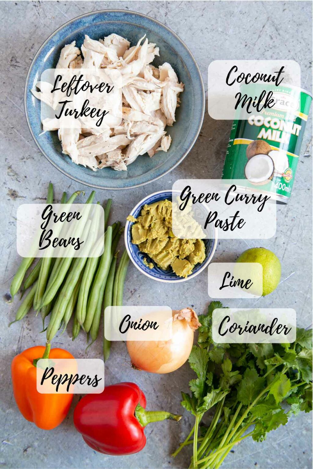 Leftover Turkey Thai Green Curry - Helen's Fuss Free Flavours
