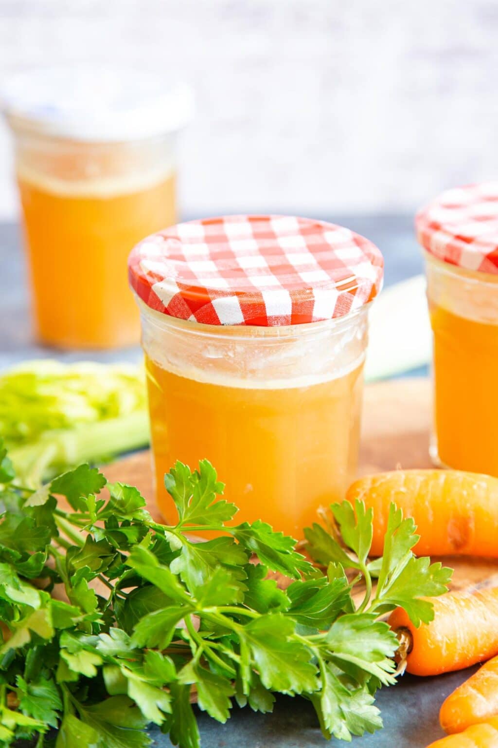 Easy Chicken Stock (Chicken Bone Broth) - Helen's Fuss Free Flavours