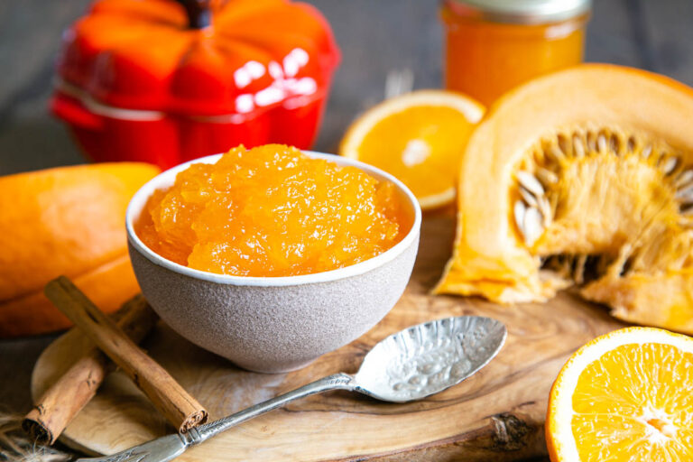 Easy Pumpkin Jam with Orange & Cinnamon - Helen's Fuss Free Flavours