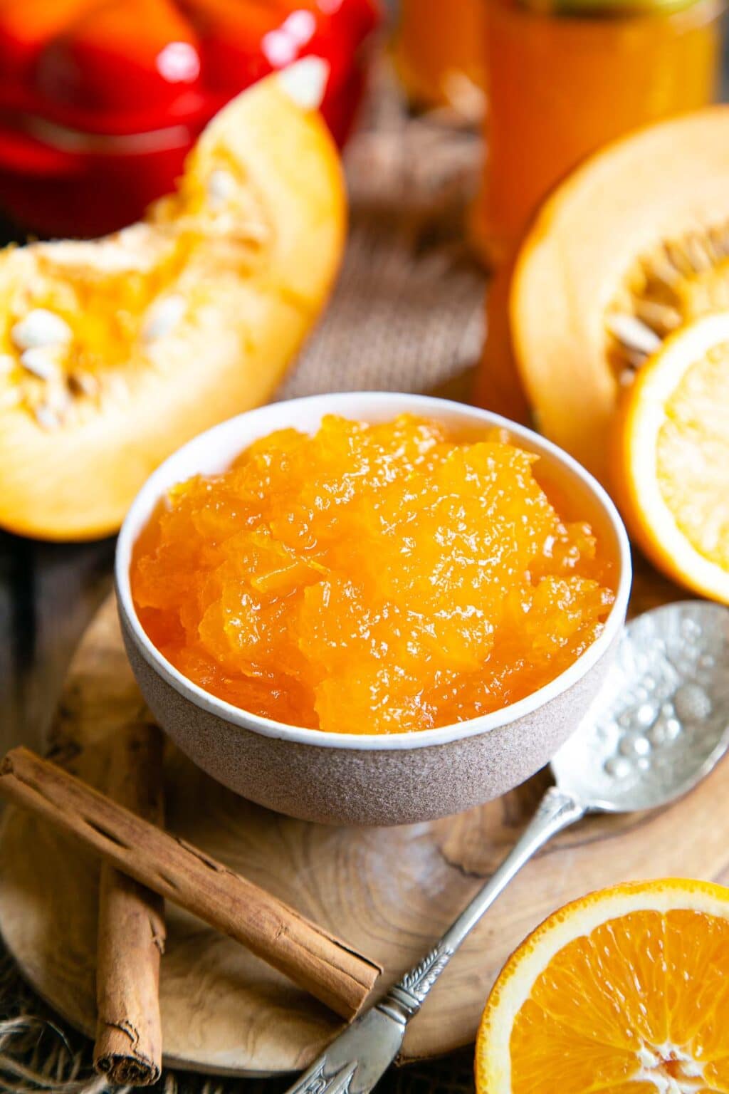 Easy Pumpkin Jam with Orange & Cinnamon - Helen's Fuss Free Flavours