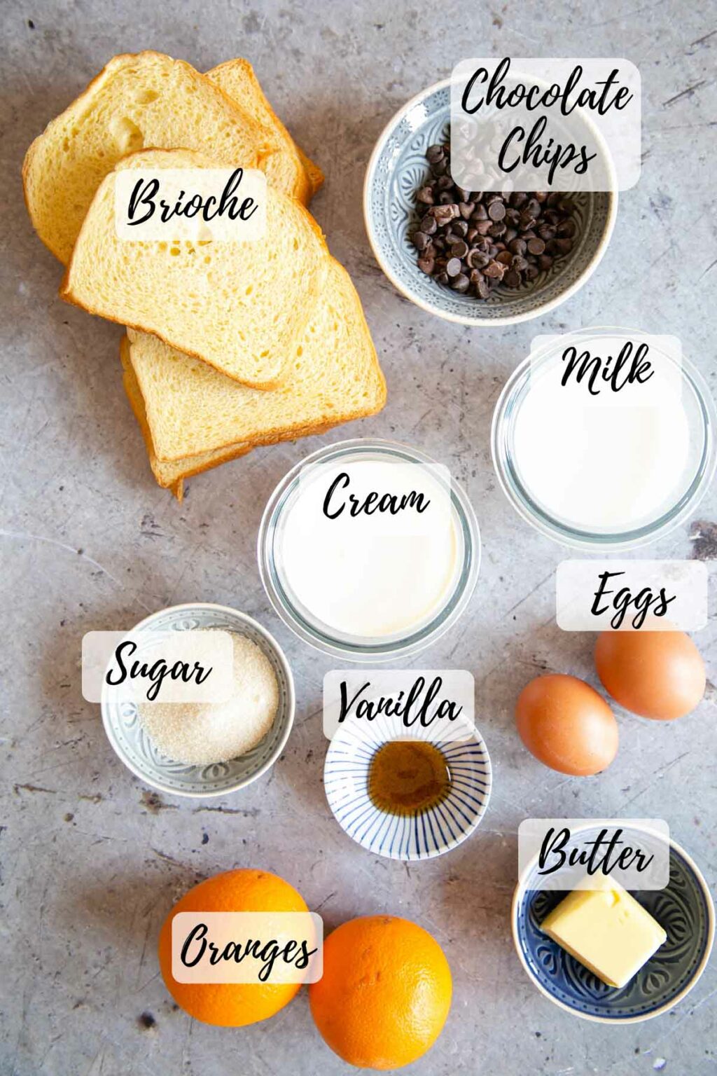 Chocolate Orange Bread and Butter Pudding - Helen's Fuss Free Flavours