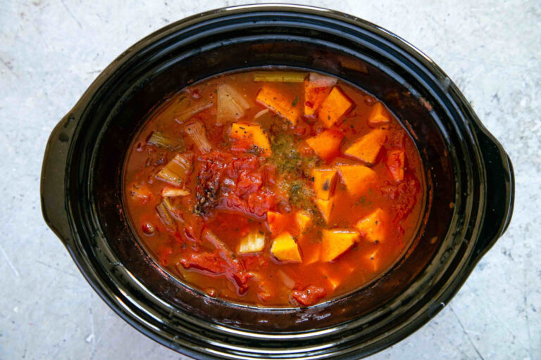 Slow Cooker Tomato Soup - Helen's Fuss Free Flavours