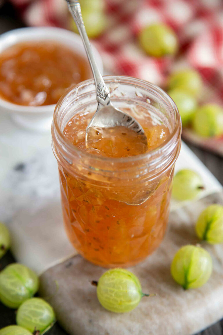 Easy Gooseberry Jam Recipe - Small Batch - Helen's Fuss Free Flavours