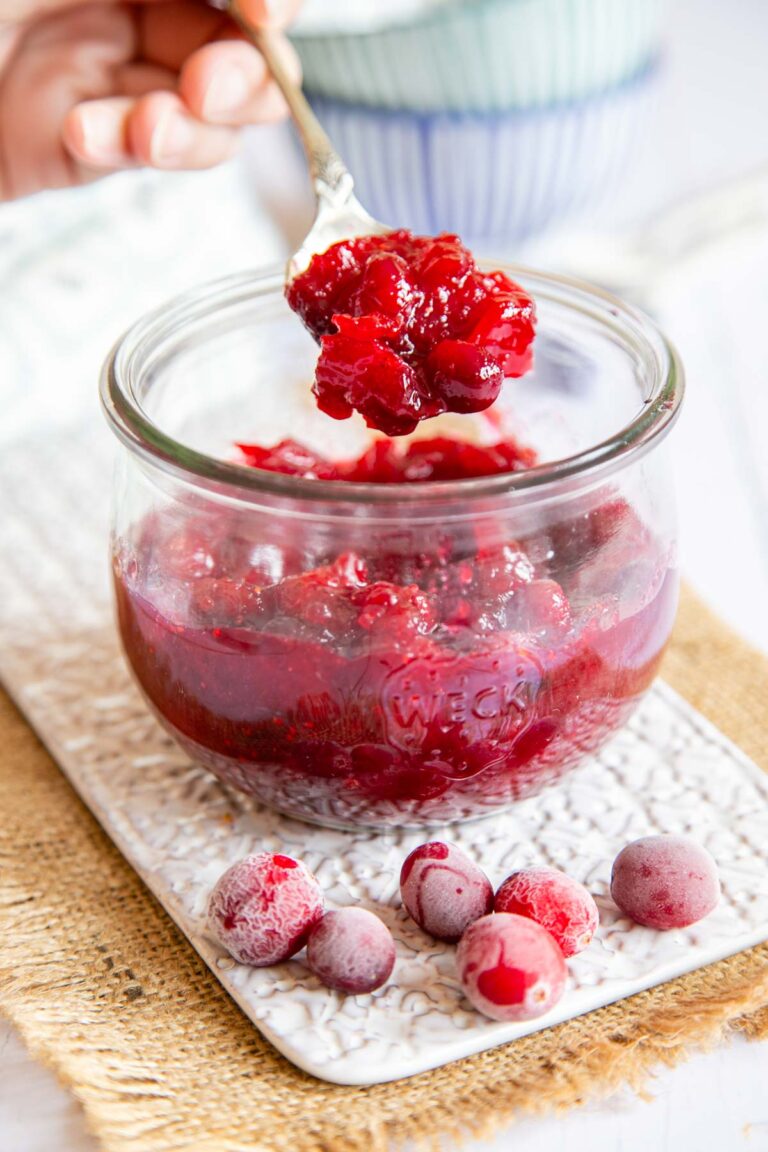 Cranberry Compote Recipe for Fruity Breakfasts and Desserts - Helen's ...