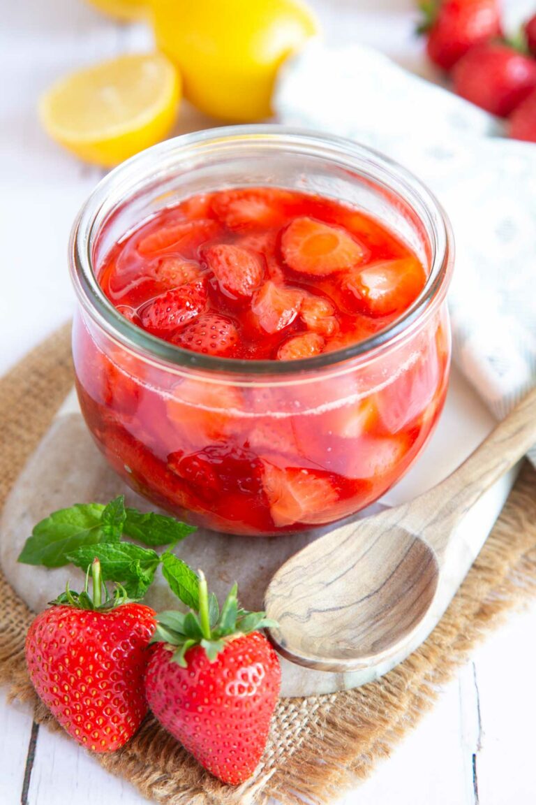 Strawberry Compote Recipe - Sweet Simplicity - Helen's Fuss Free Flavours