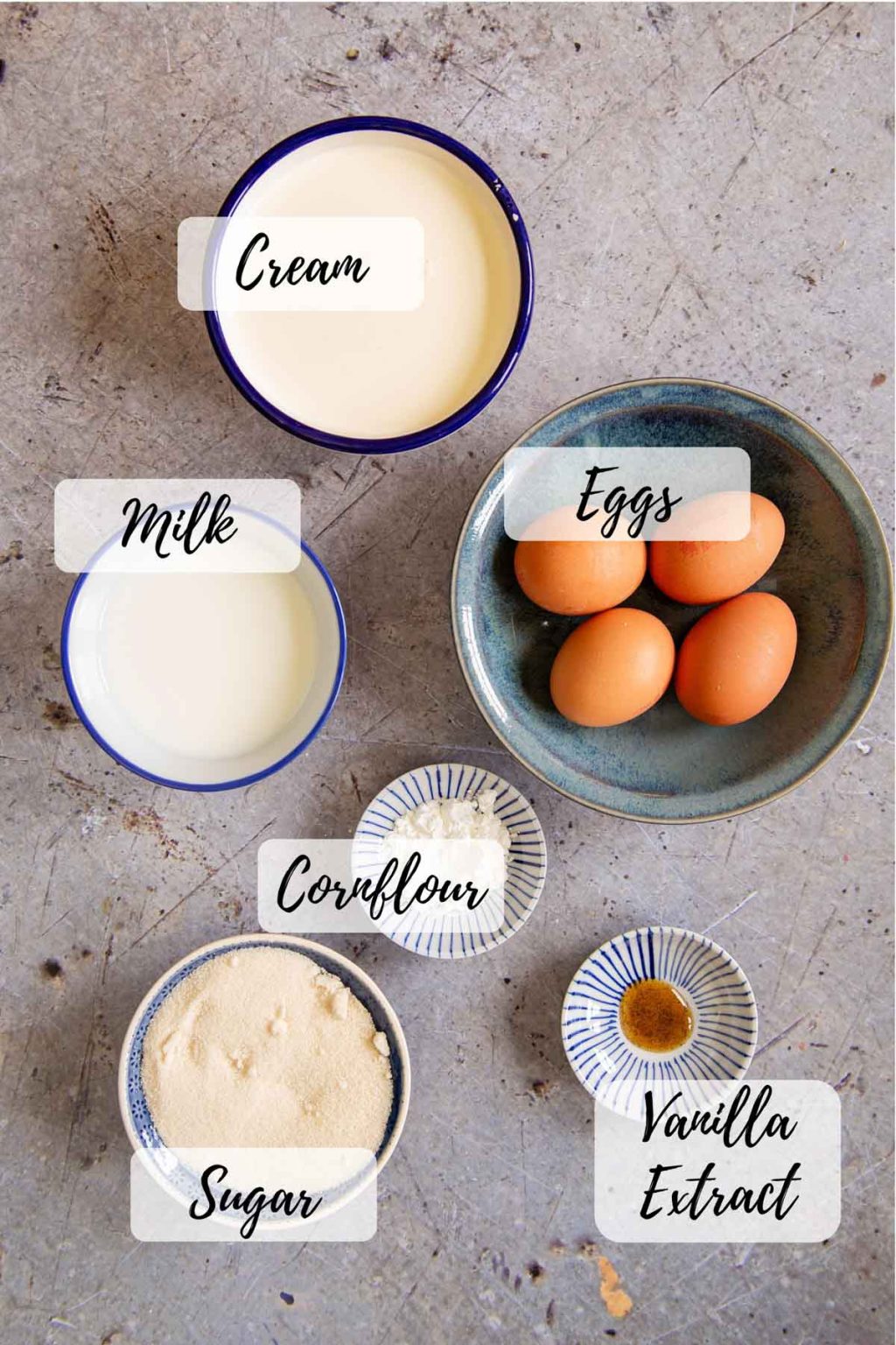 One Step Power Blender Custard (5 ingredients) - Helen's Fuss Free Flavours