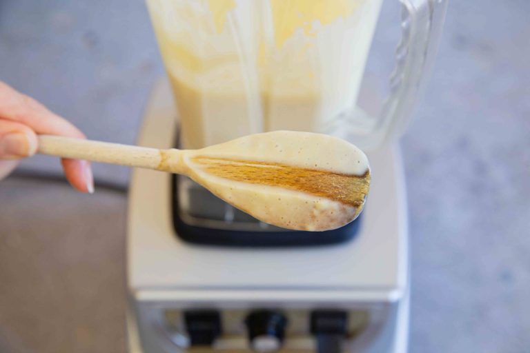 One Step Power Blender Custard (5 ingredients) - Helen's Fuss Free Flavours