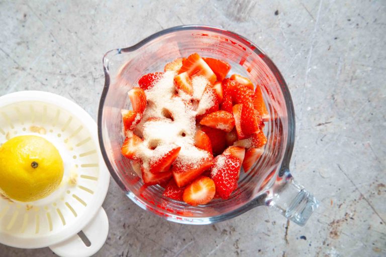 Easy Strawberry Puree - Helen's Fuss Free Flavours