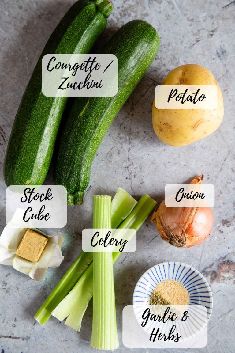 Courgette Soup In a Soup Maker (Zucchini Soup) - Helen's Fuss Free Flavours
