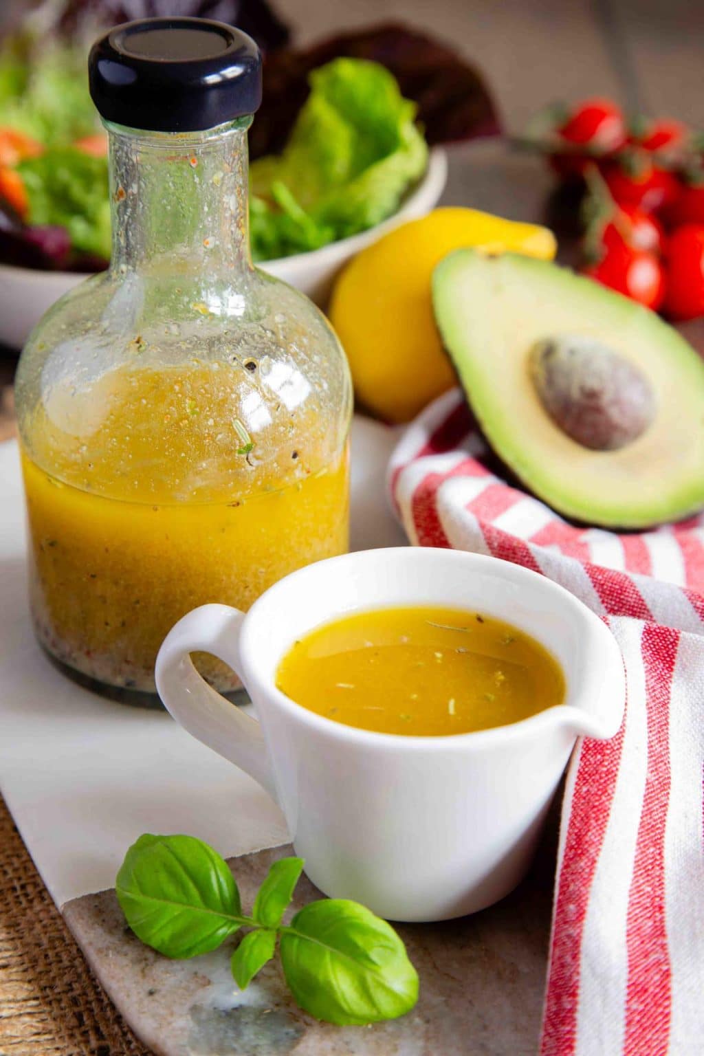 Mediterranean Salad Dressing - Helen's Fuss Free Flavours