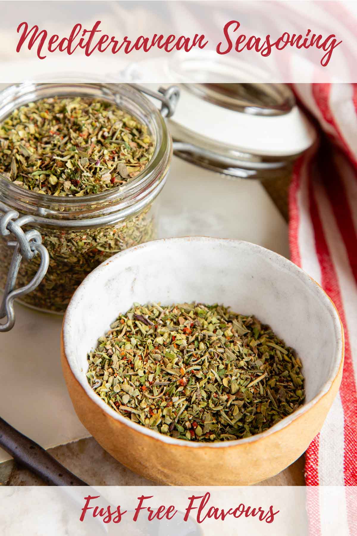 Easy Mediterranean Seasoning Recipe - Helen's Fuss Free Flavours