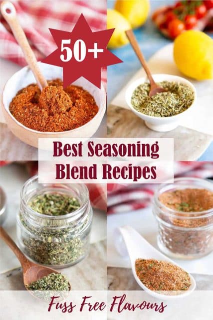 50+ Homemade Seasoning Blends - Better Than Store Bought - Helen's Fuss ...