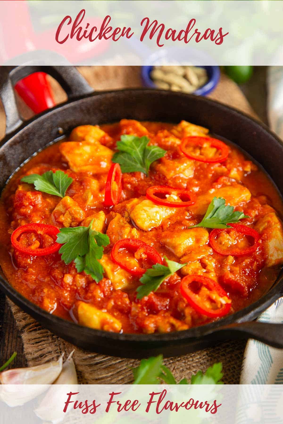 Chicken Madras Curry From Scratch - Helen's Fuss Free Flavours