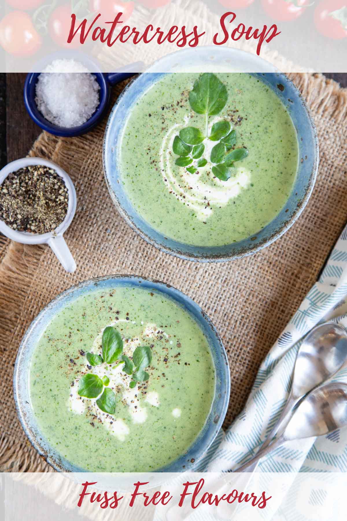 Watercress Soup - Helen's Fuss Free Flavours