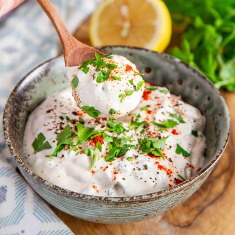 Easy Shawarma Sauce - Helen's Fuss Free Flavours