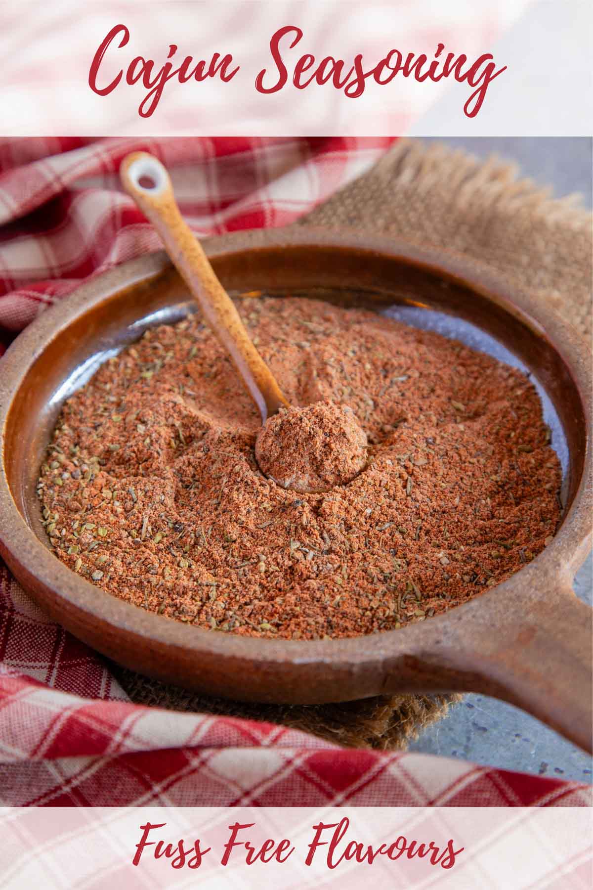 Cajun Seasoning - Helen's Fuss Free Flavours