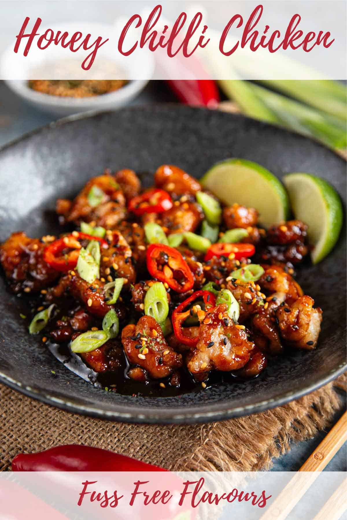 Honey Chilli Chicken - Helen's Fuss Free Flavours