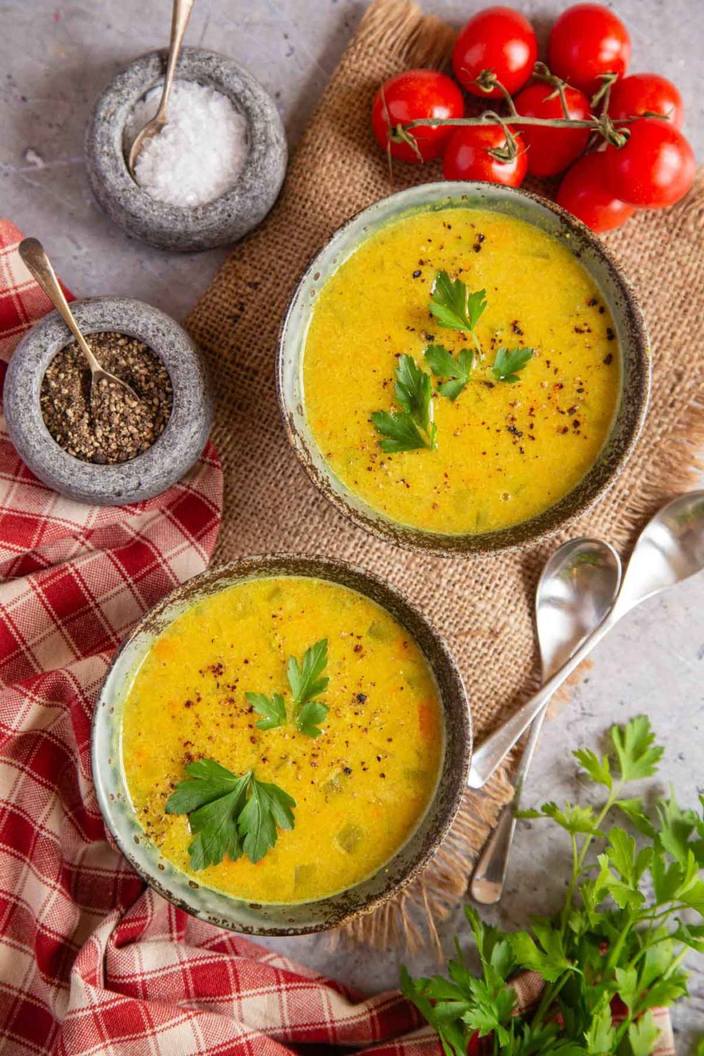 Easy Red Lentil Soup (No Blend) - Helen's Fuss Free Flavours