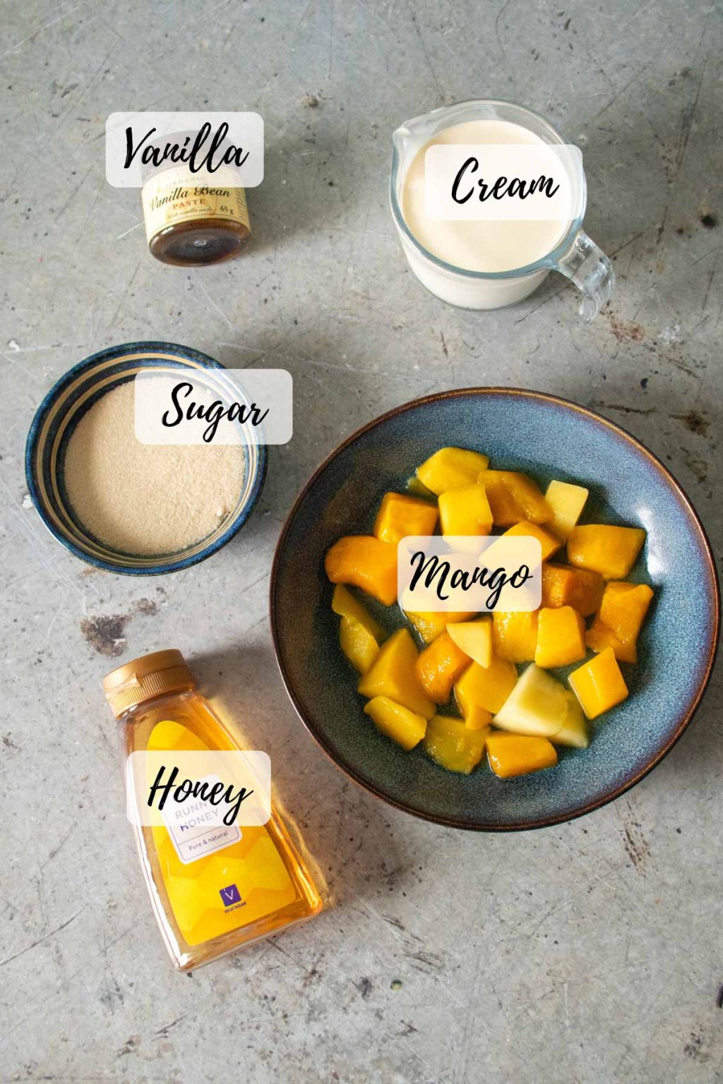 Mango Ice Cream (Ninja Creami) - Helen's Fuss Free Flavours