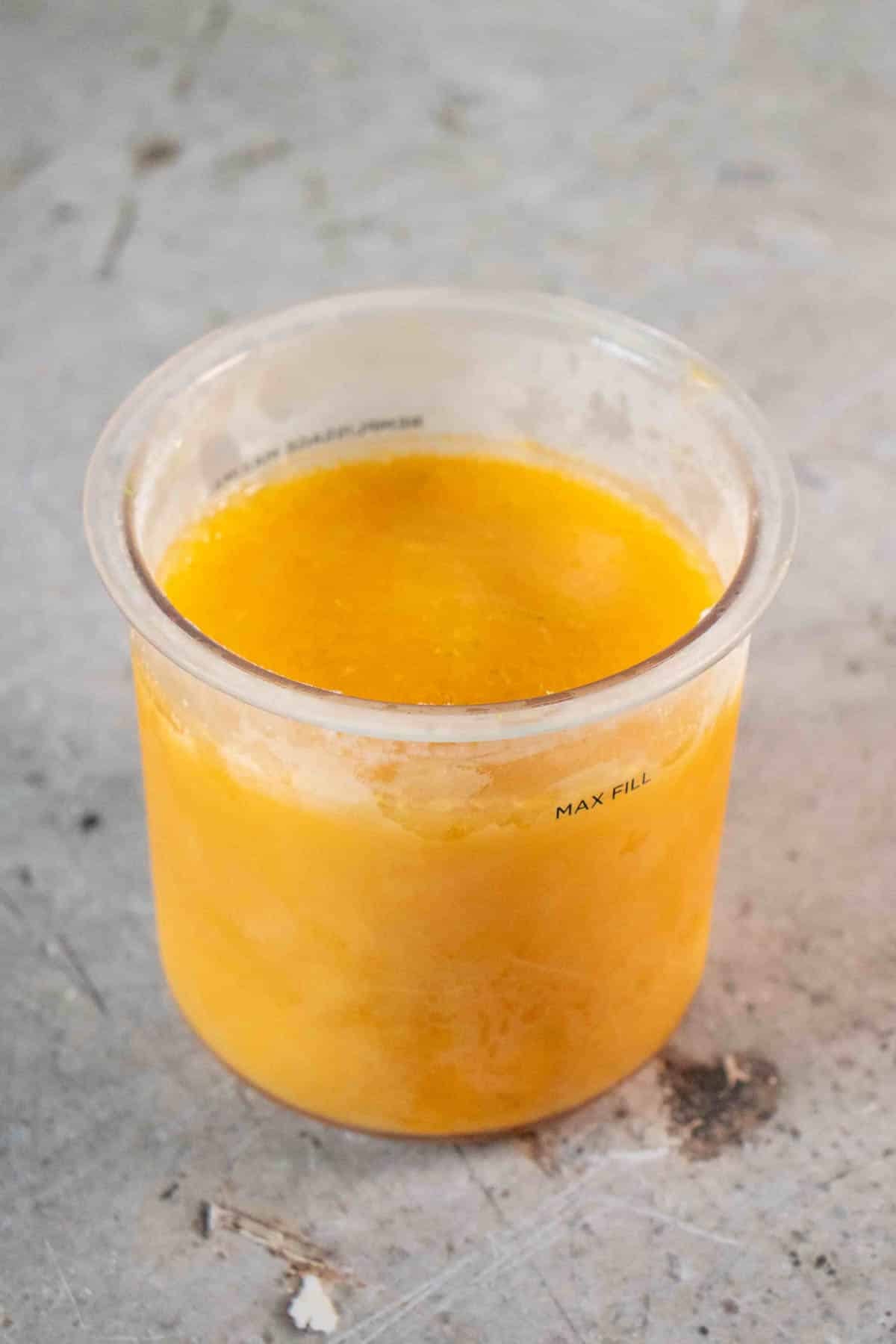 Ninja Creami Mango Sorbet - Helen's Fuss Free Flavours