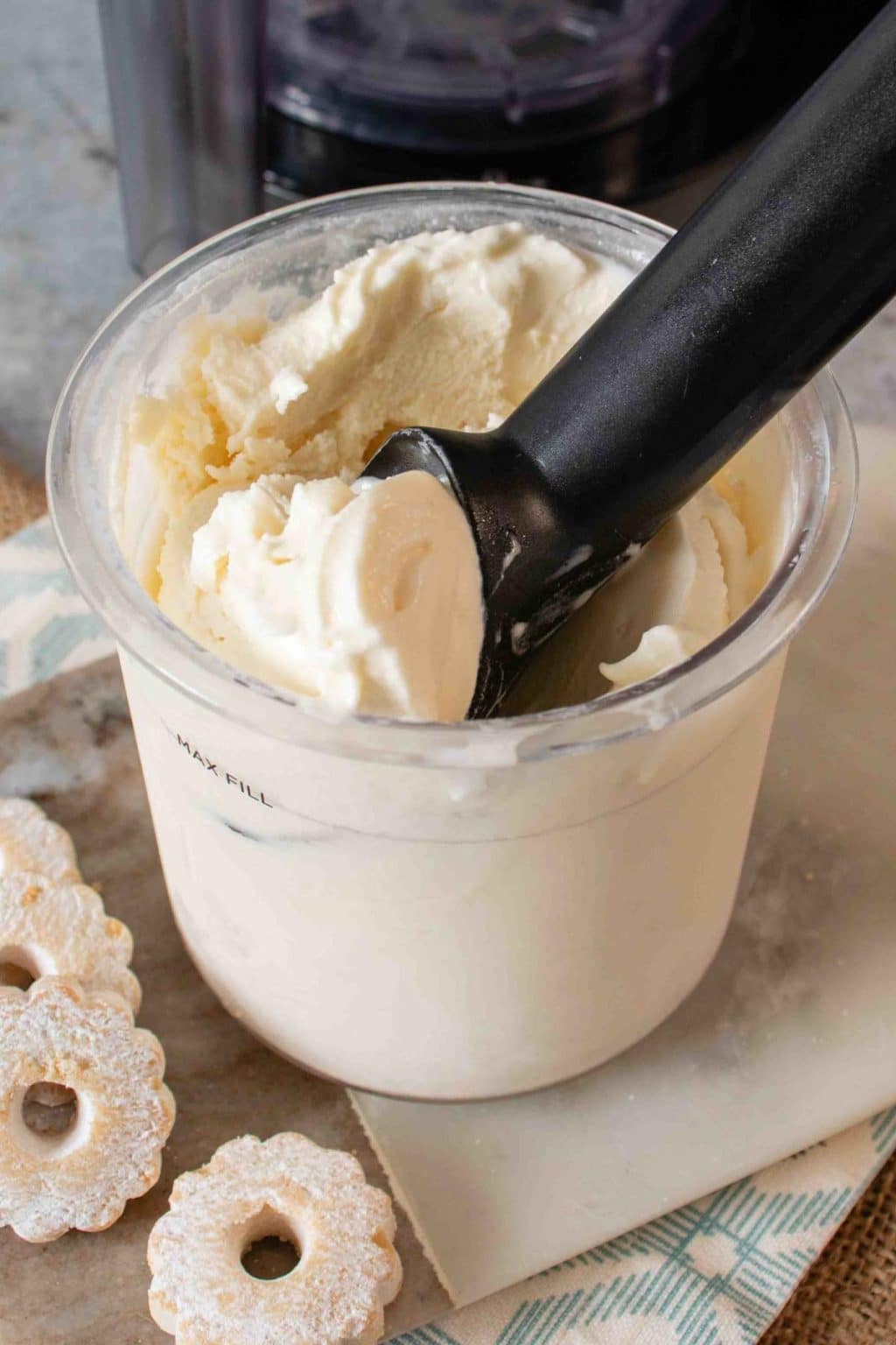 Ninja Creami Vanilla Ice Cream - Helen's Fuss Free Flavours